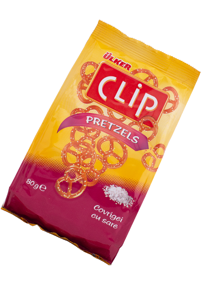 Крекеры-крендели соленые «Clip» Pretzels, 80 г купить с доставкой в ...