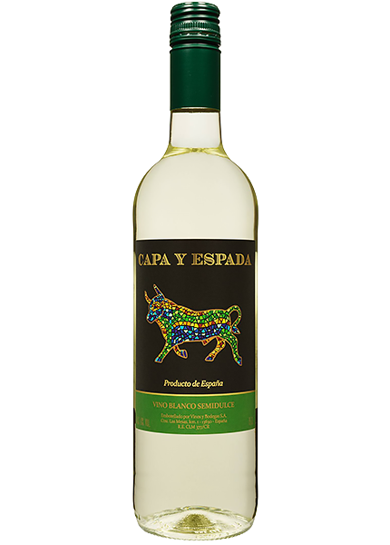 Вино Vinos & Bodegas Capa y Espada Vino blanco semidulce 0.75л купить с ...
